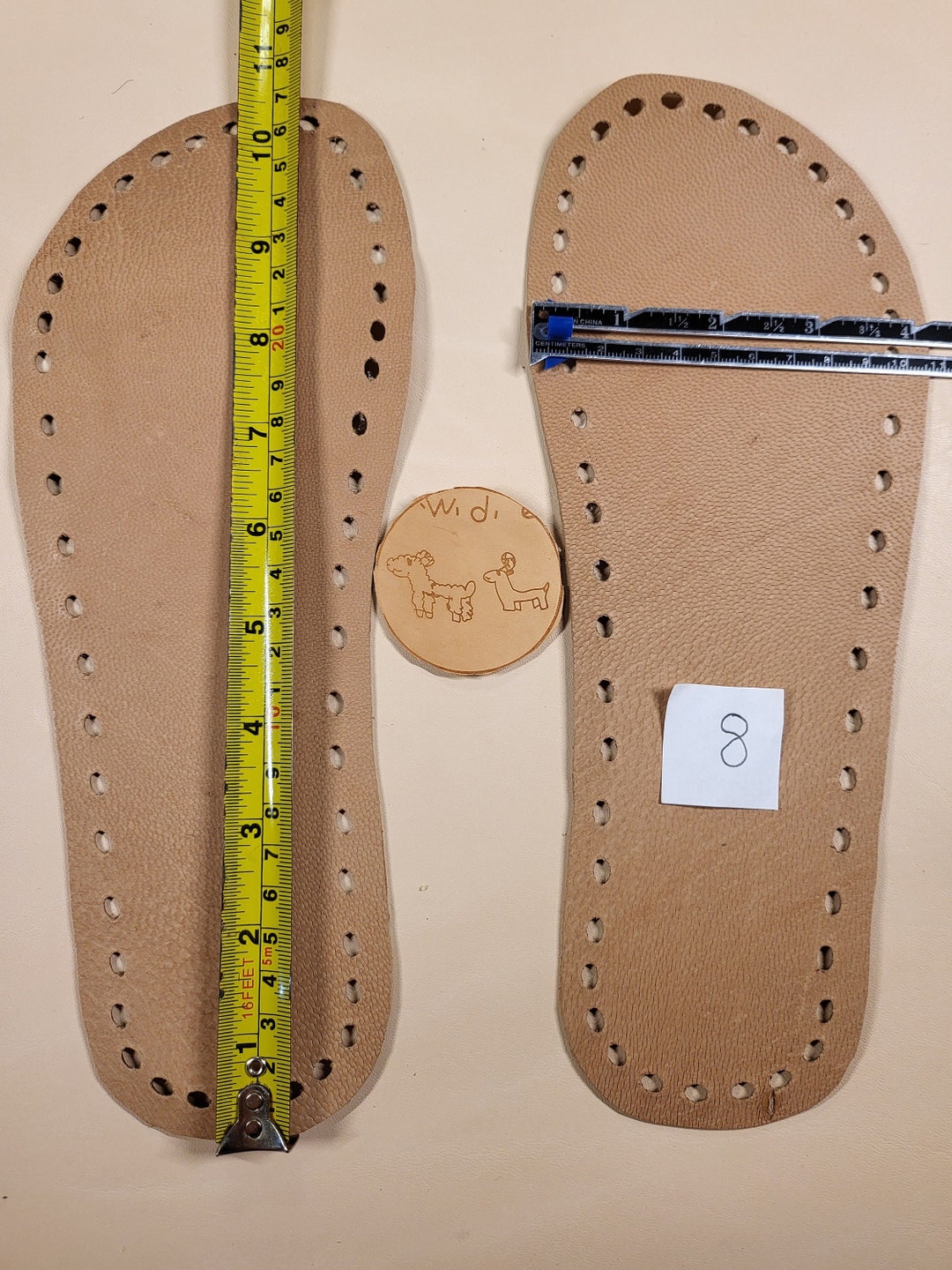 Leather Soles Hand Cut Italian Leather - Etsy