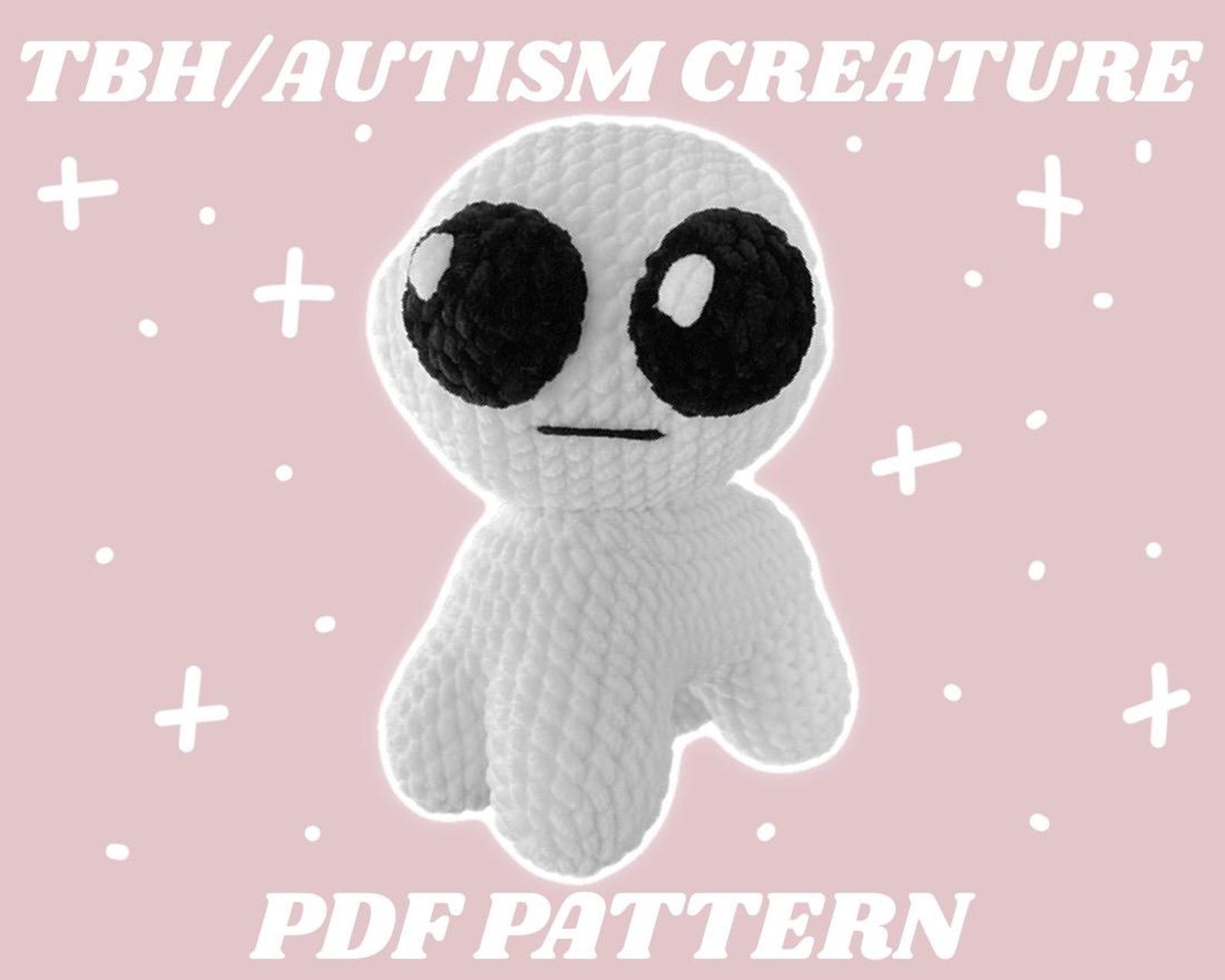 CROCHET DIGITAL PATTERN | Tbh Creature, Autism Creature, Yippee Plush ...