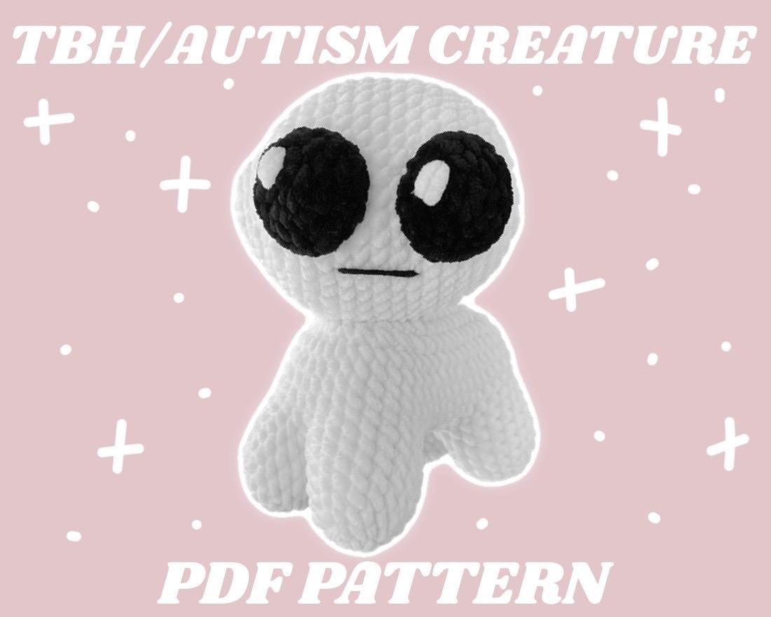 CROCHET DIGITAL PATTERN | Tbh Creature, Autism Creature, Yippee Plush ...