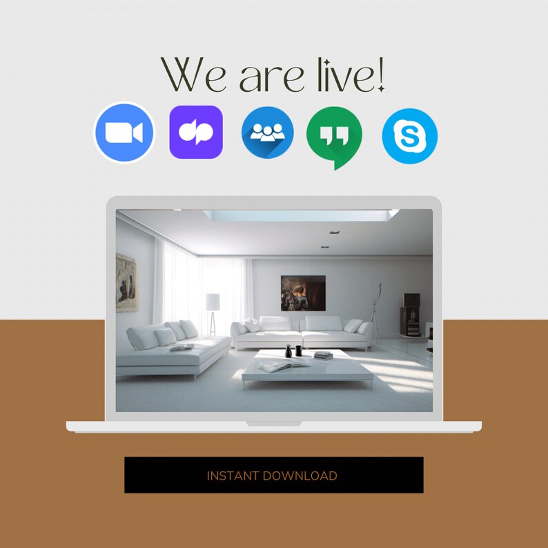 Virtual Background for Virtual Meetings | Skype | Google Meet | Zoom ...