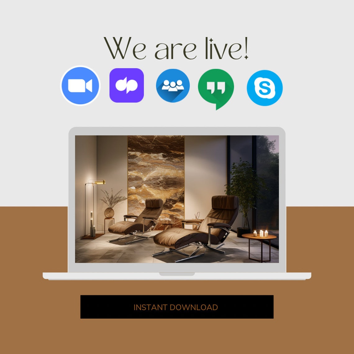 Virtual Background for Virtual Meetings | Skype | Google Meet | Zoom ...