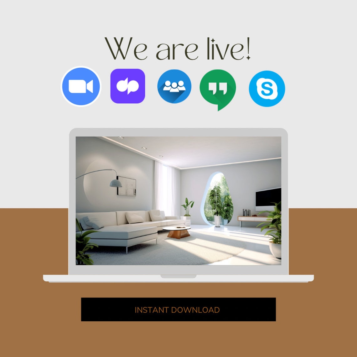 Virtual Background for Virtual Meetings | Skype | Google Meet | Zoom ...