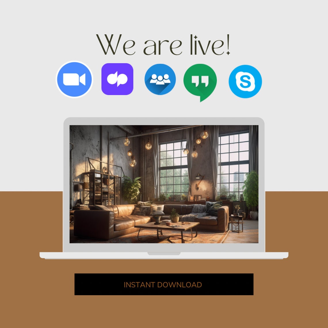Virtual Background for Virtual Meetings | Skype | Google Meet | Zoom ...