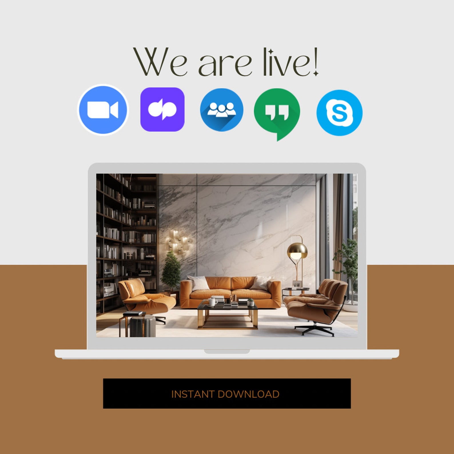 Virtual Background for Virtual Meetings | Skype | Google Meet | Zoom ...