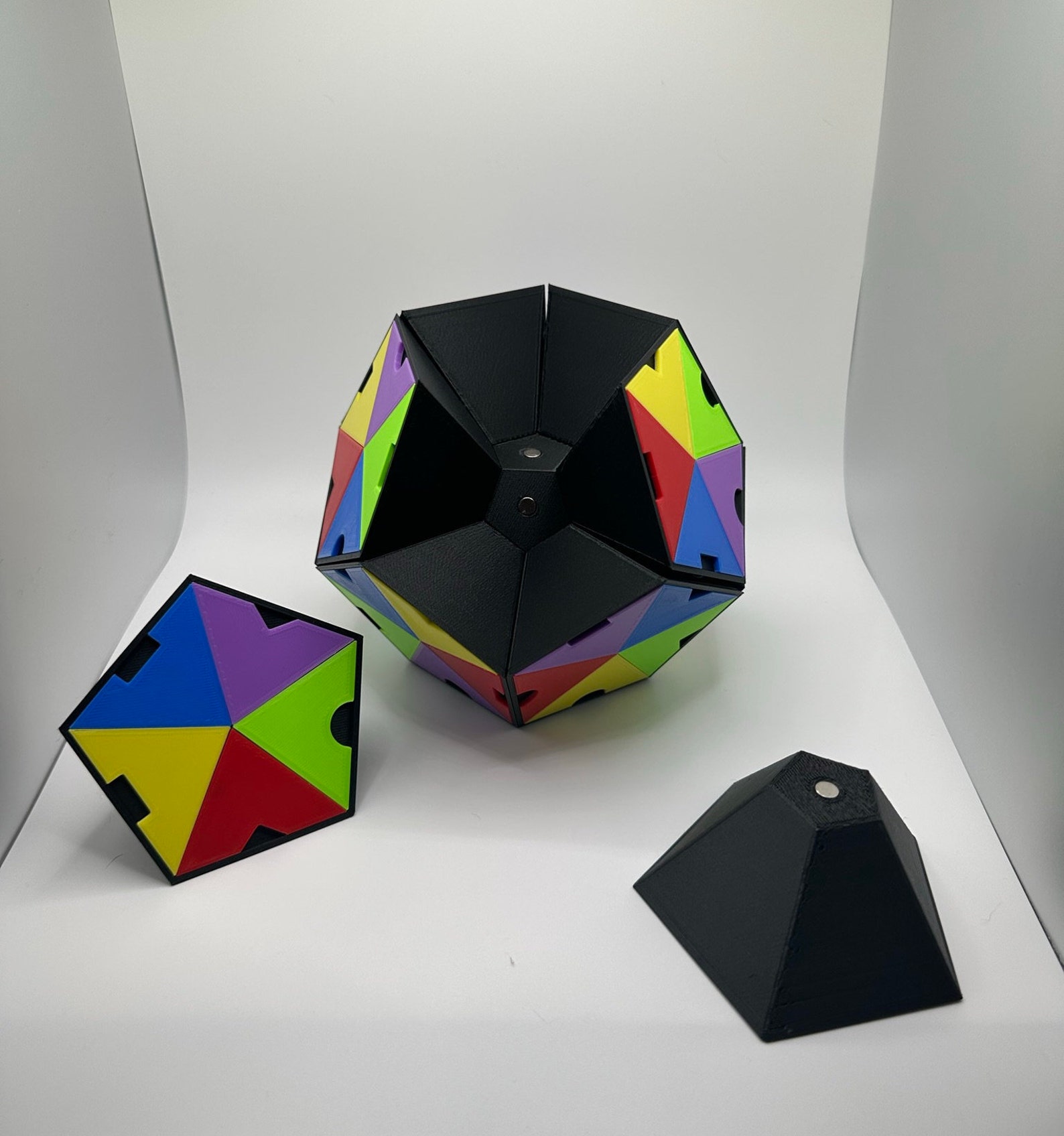 Magnetic Dodecahedron Puzzle 3D by JD - Etsy