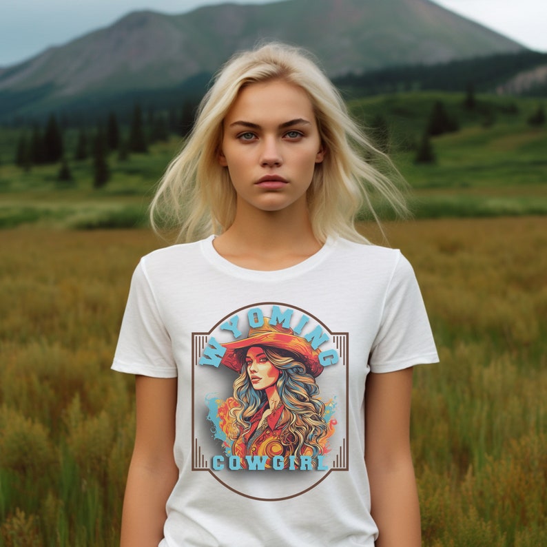 Rodeo Wyoming Cowgirl Shirt Comfort Colors® Jackson Hole T Wild West State Mom Tee Western
