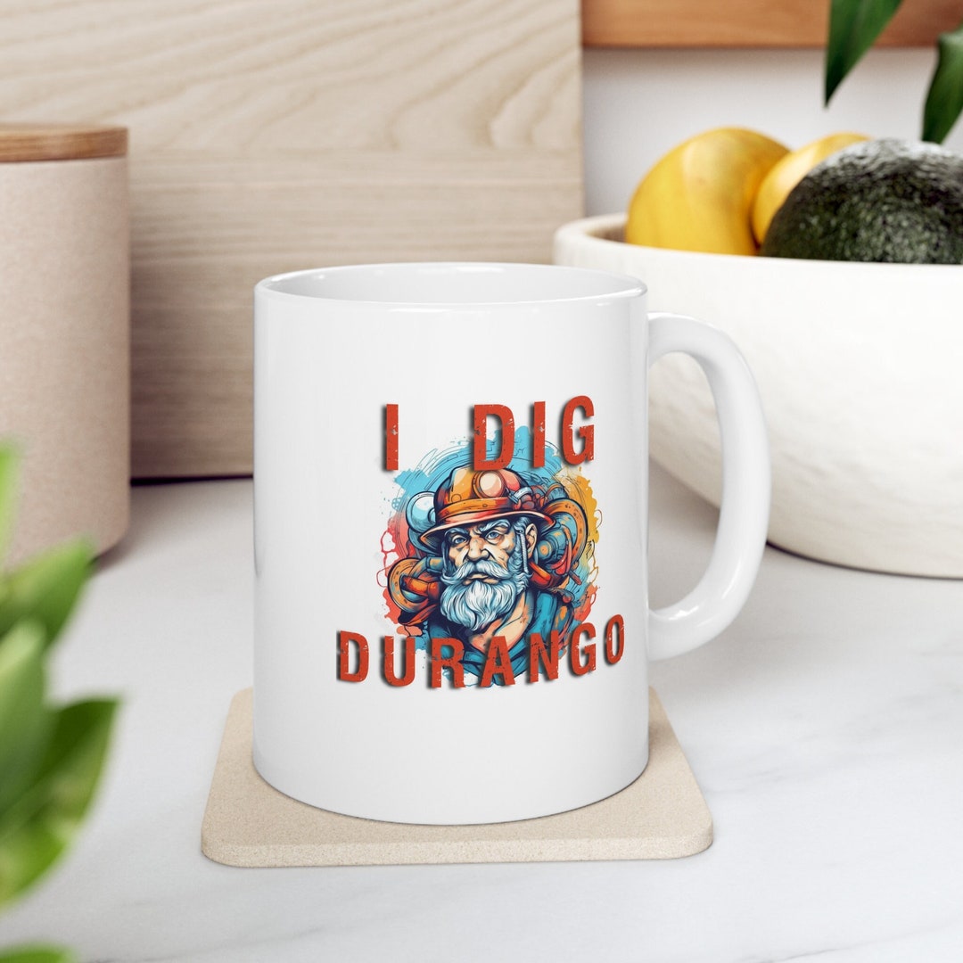 Durango Coffee Cup Travel Souvenir Ghost Town Collection Visit Colorado ...