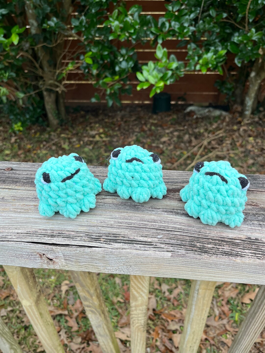 Squishy Grumpy Frog Handmade Amigurumi Crochet Plushie - Etsy