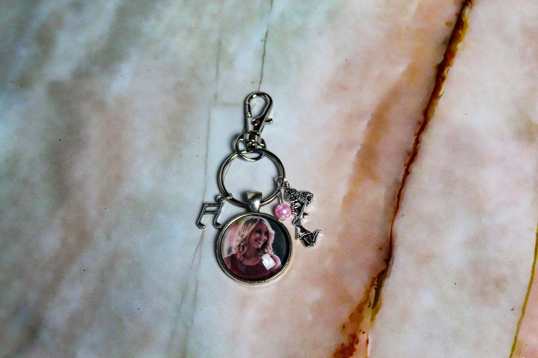Quinn Fabray Bag Charm, Glee Keyring, Diana Agron Keychain, Gleek Bag ...