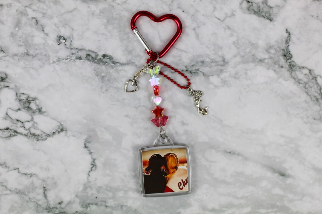 Brittana Carabiner Keychain Glee Keyring Stocking Stuffer Charms LGBT ...