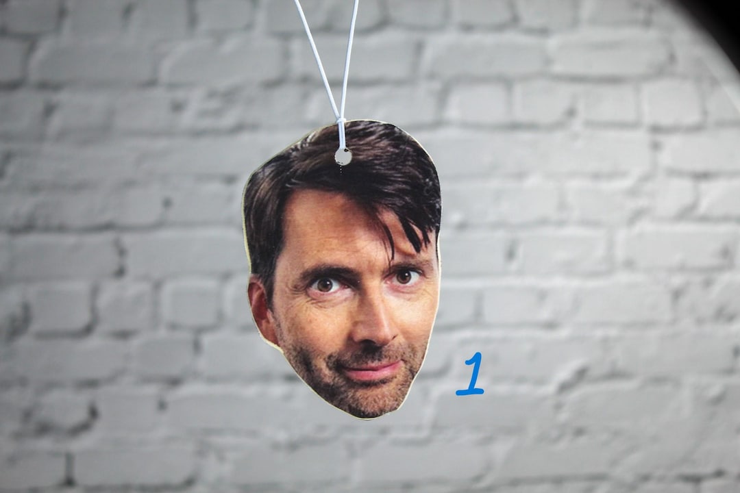 David Tennant Car Air Freshener, Doctor Who Air Freshener, Novelty ...
