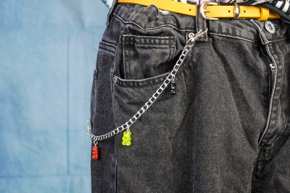 Gummy Bear Jean Chain, Accessories, Hip Hop, Street Fashion Gummy Bear Jean Chain, Accessories, Hip Hop, Street Fashion