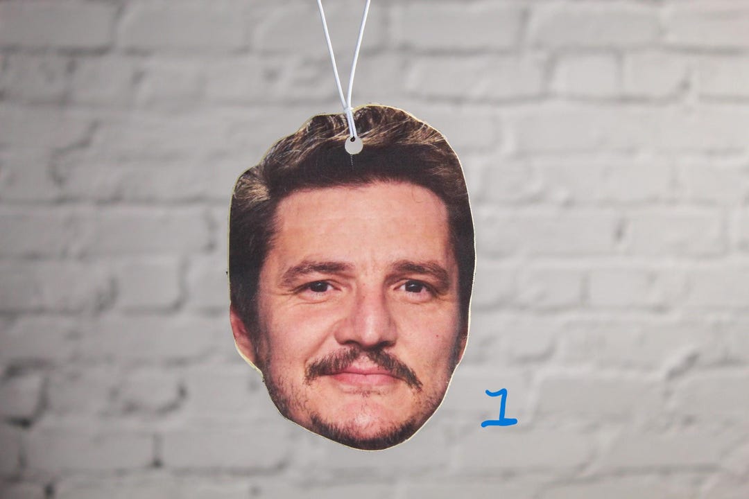 Pedro Pascal Car Air Freshener, TLOUS Air Freshener, Novelty Present ...