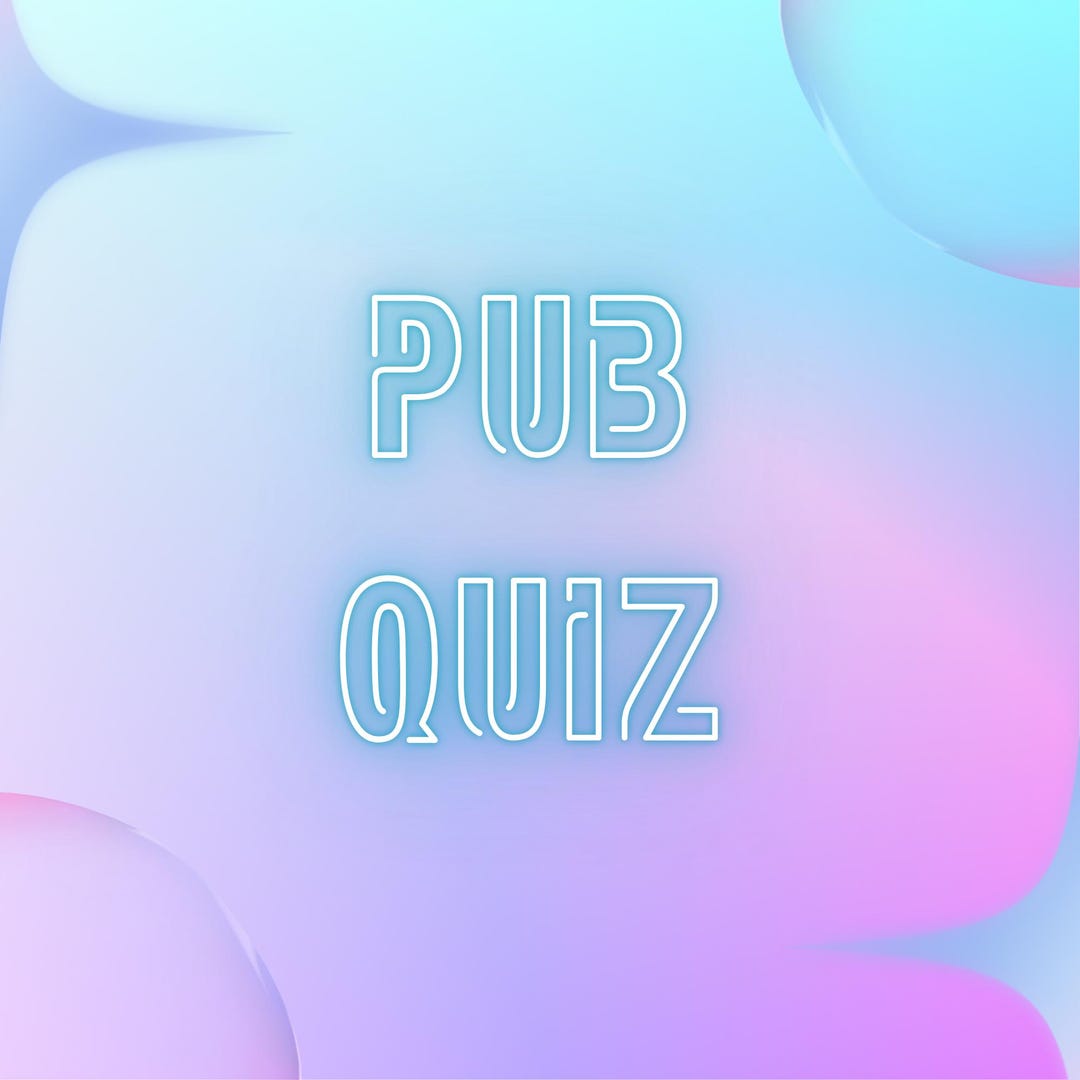 Pub Quiz Night | Trivia Quiz | Quiz Questions and Answers | 40 ...
