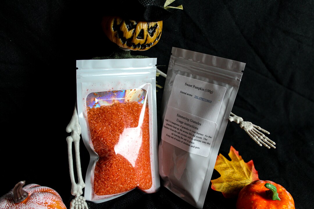 Sweet Pumpkin Simmering Granules, Highly Scented Natural Himalayan Salt ...