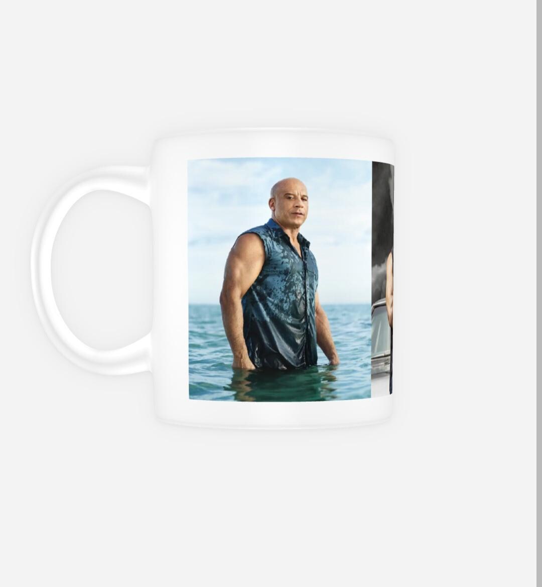 Vin Diesel Mug, Fast and Furious Mug, Xander Cage Mug, Dominic Toretto ...