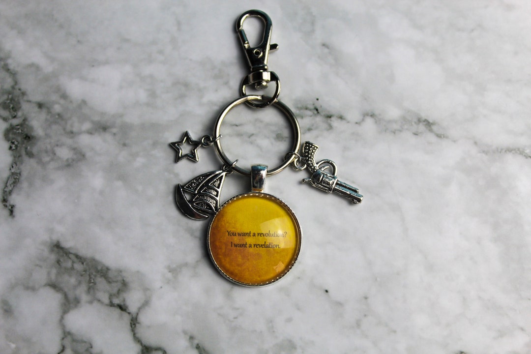 Hamilton Bag Charm, Musical Keyring, Theatre Keychain Stage Bag Charm ...