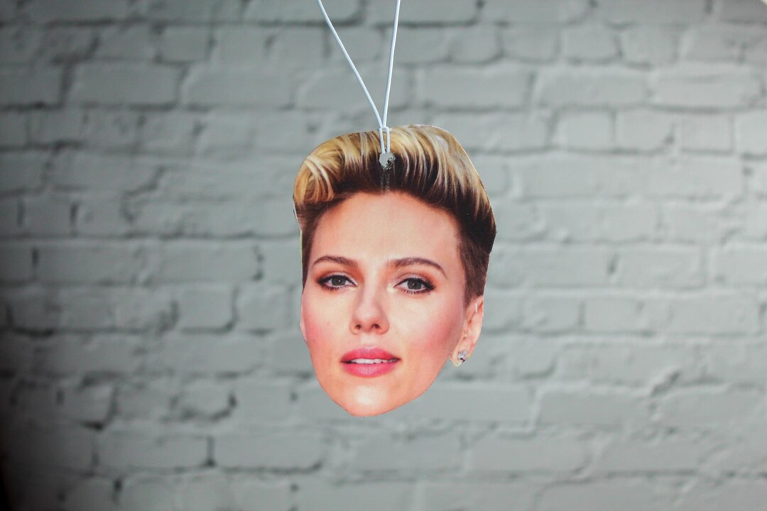 Scarlett Johansson Car Air Freshener, Marvel Air Freshener, Novelty ...