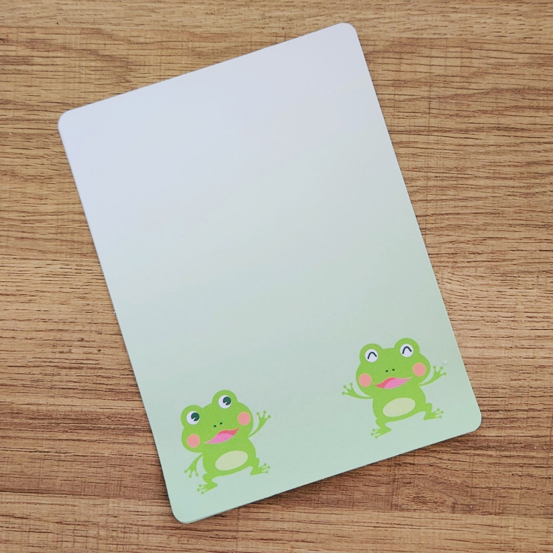 Two Happy Frogs Notepad - Etsy