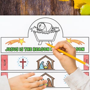 Christmas Sunday School Craft: Jesus is the Reason for the Season ...