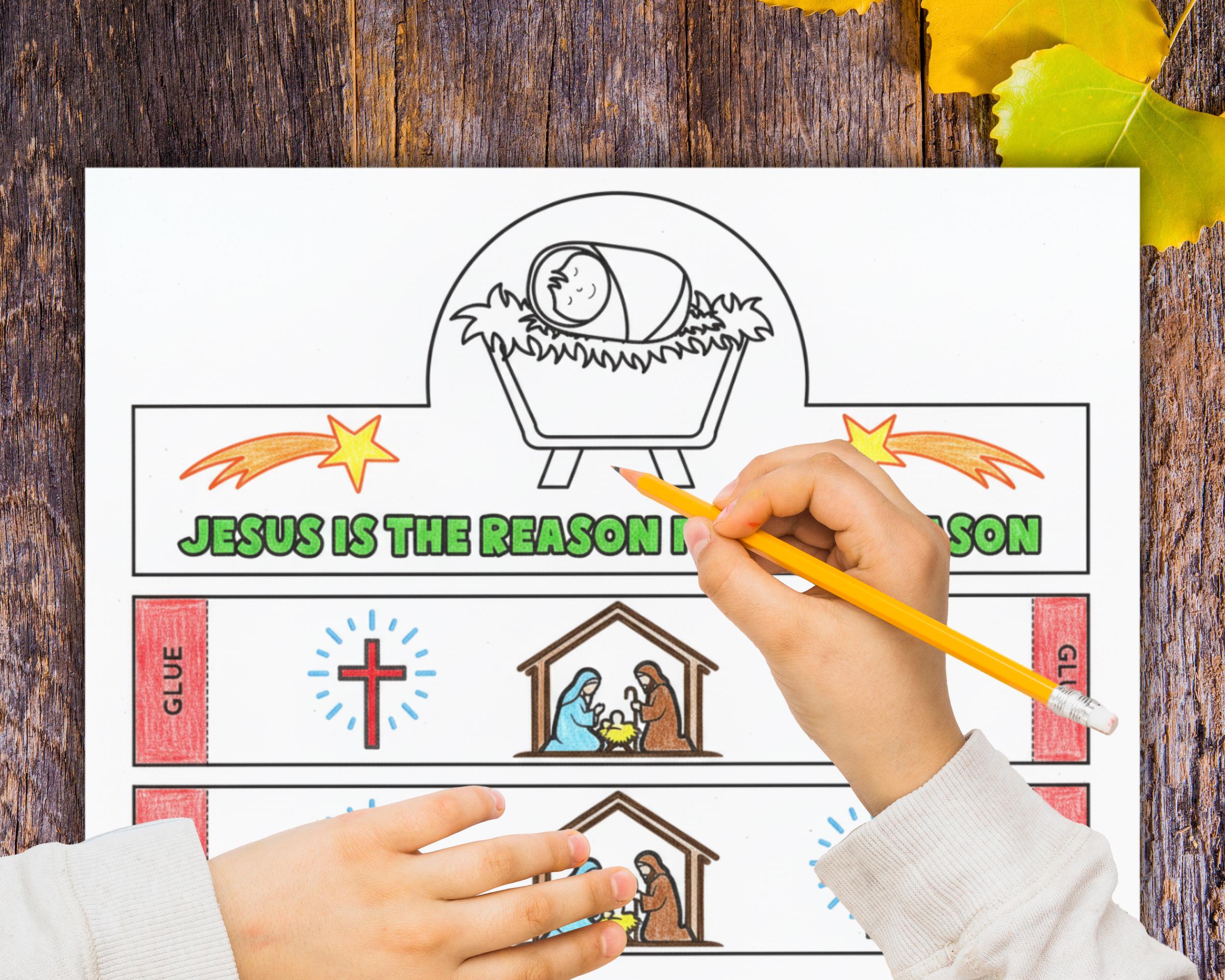 Christmas Sunday School Craft: Jesus is the Reason for the Season ...