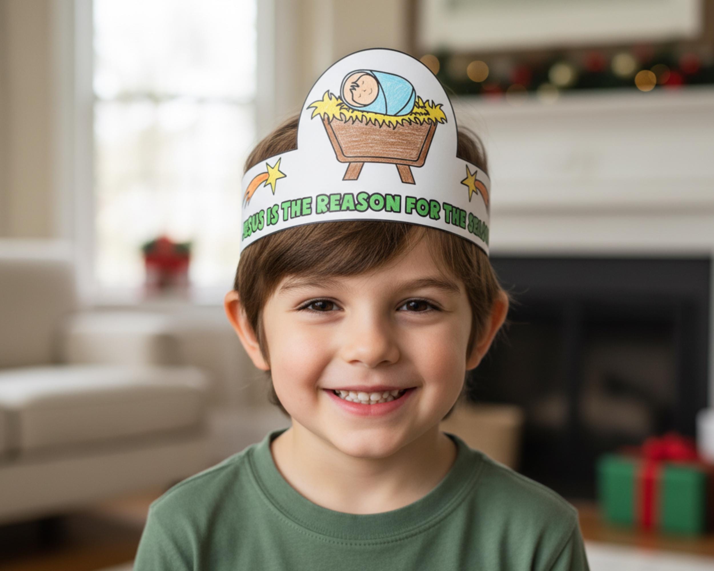 Christmas Sunday School Craft: Jesus is the Reason for the Season ...