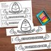 Christian Halloween Craft: Candy Corn Holy Trinity Paper Headband Crown ...