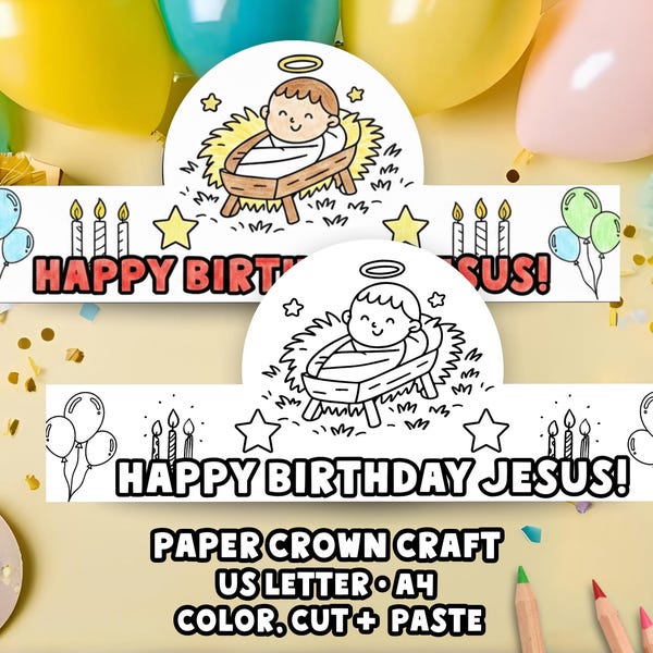 Happy Birthday Jesus - Etsy