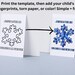 Winter Sunday School Craft: Snowflake Torn Paper Activity, Jesus Love ...