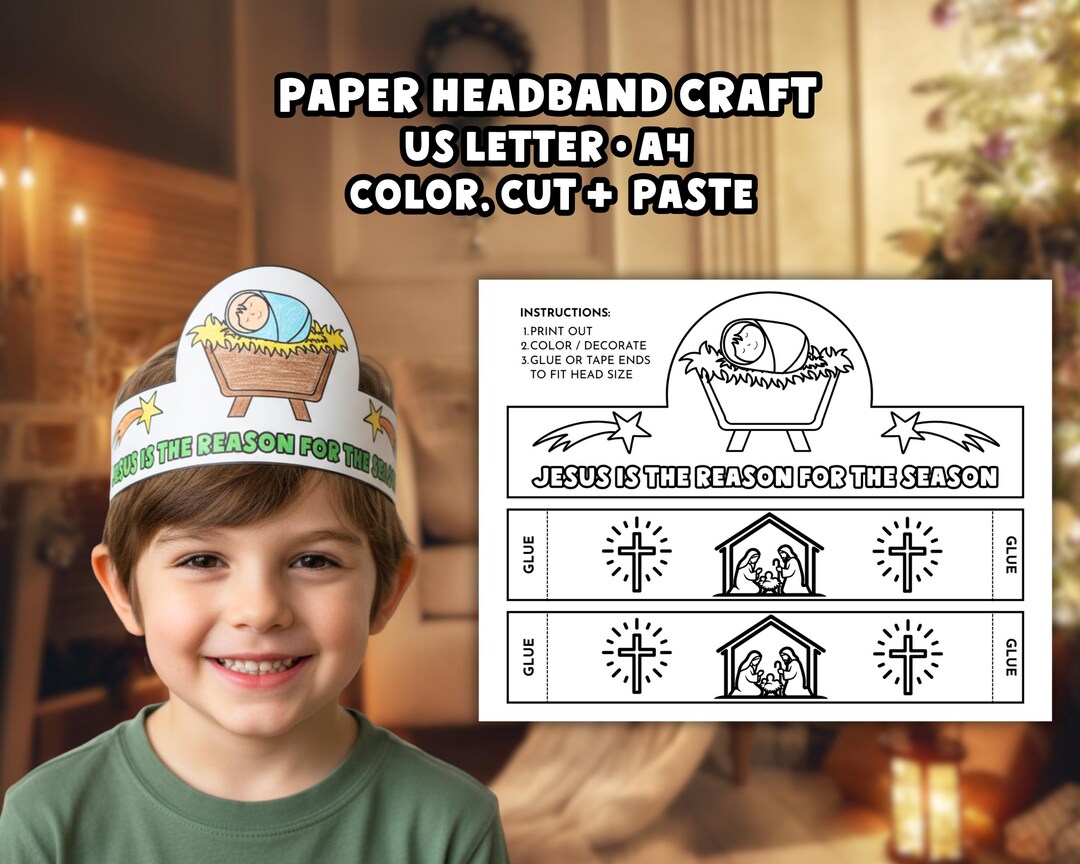 Christmas Sunday School Craft: Jesus is the Reason for the Season ...