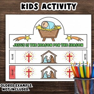 Christmas Sunday School Craft: Jesus is the Reason for the Season ...