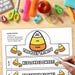 Christian Halloween Craft: Candy Corn Holy Trinity Paper Headband Crown ...