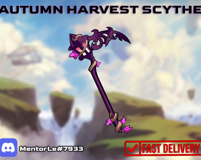 Brawlhalla | Autumn Harvest Sickle Scythe- FAST DELIVERY - Etsy