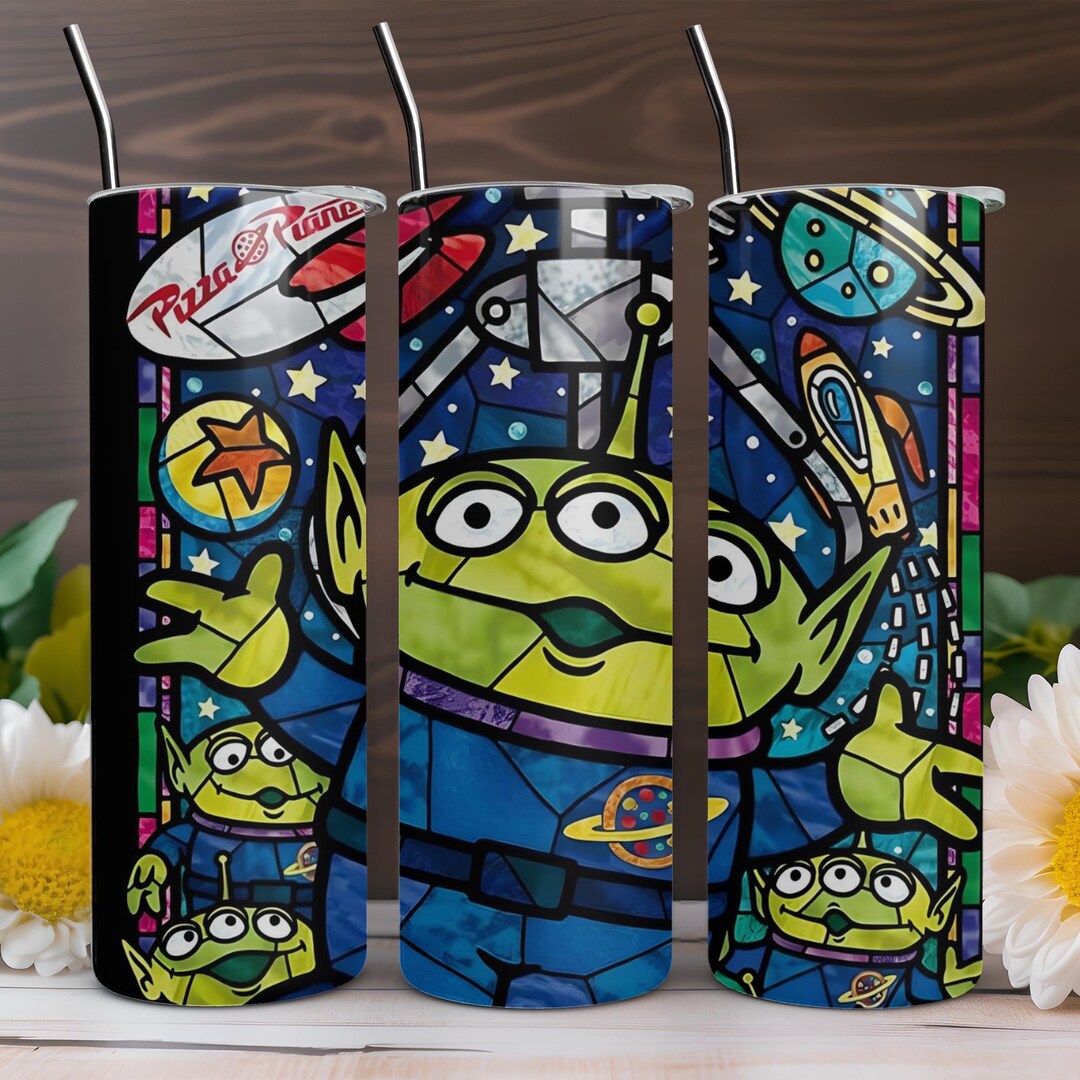 Toy Story Claw Machine Alien 20oz Skinny Straight Tumbler - Etsy