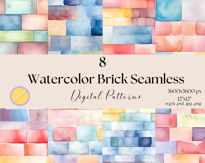 White Brick Paper PNG Digital Download - Brick Paper PSD Instant ...