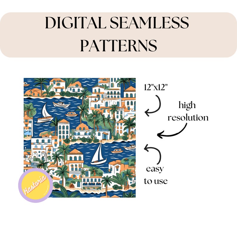 Italian Coast Digital Paper Italy Wrapping Paper Italian - Etsy