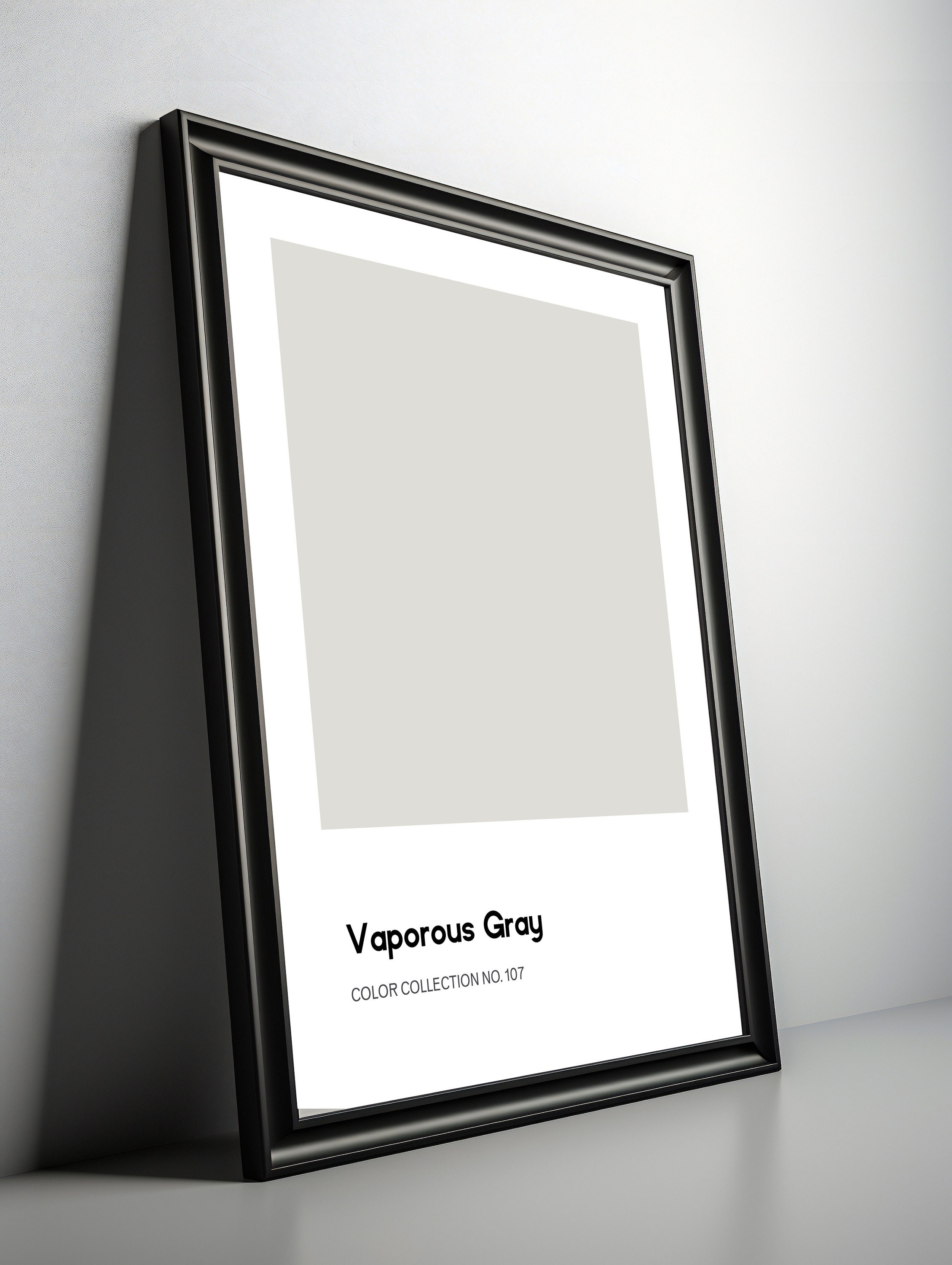 Pantone Gray Wall Art Printable Bundle, Pantone Gray/brown Color Set of ...