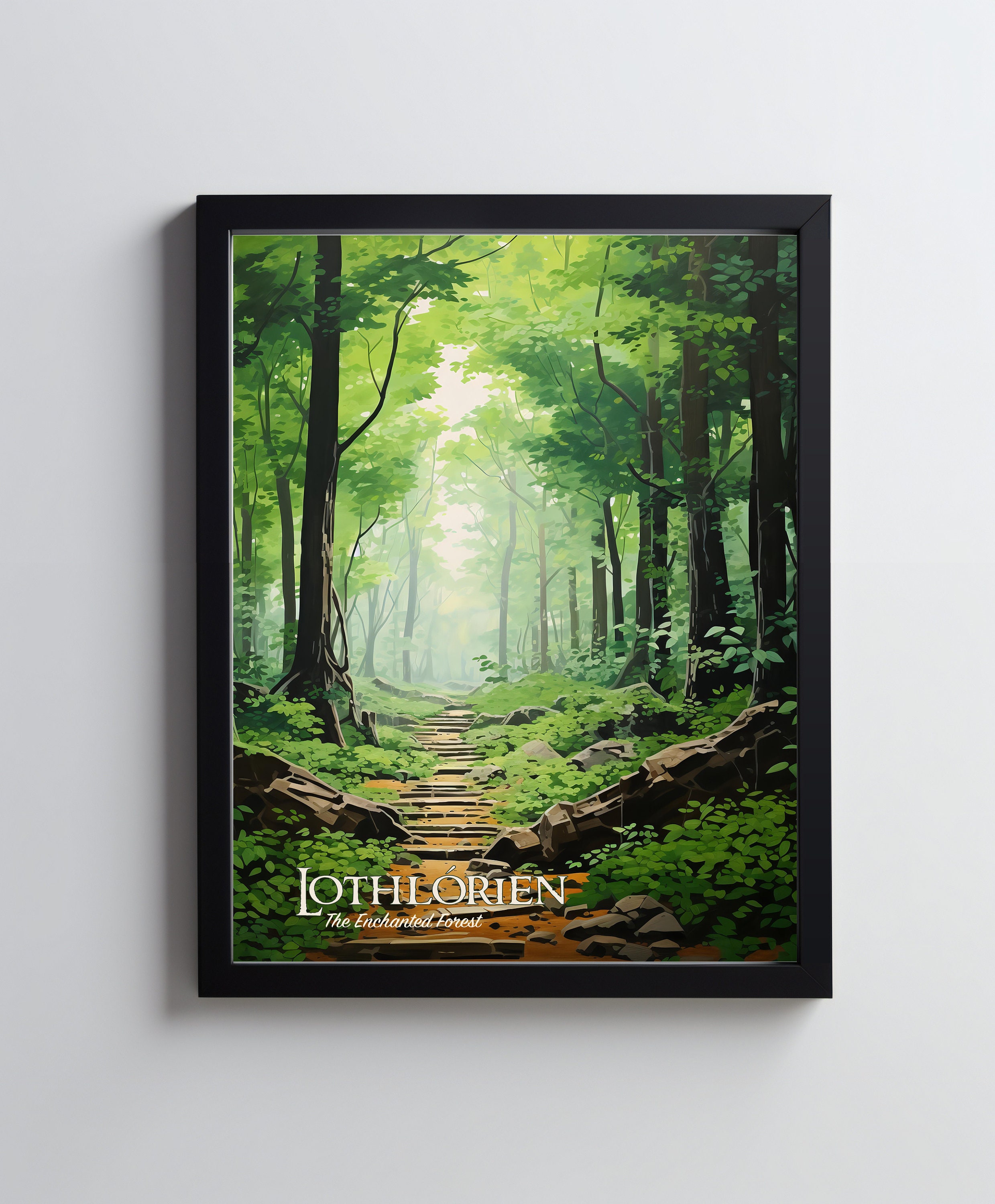 Lord of the Rings Travel Landscapes Set, Erebor, Lothlorien, Mordor ...