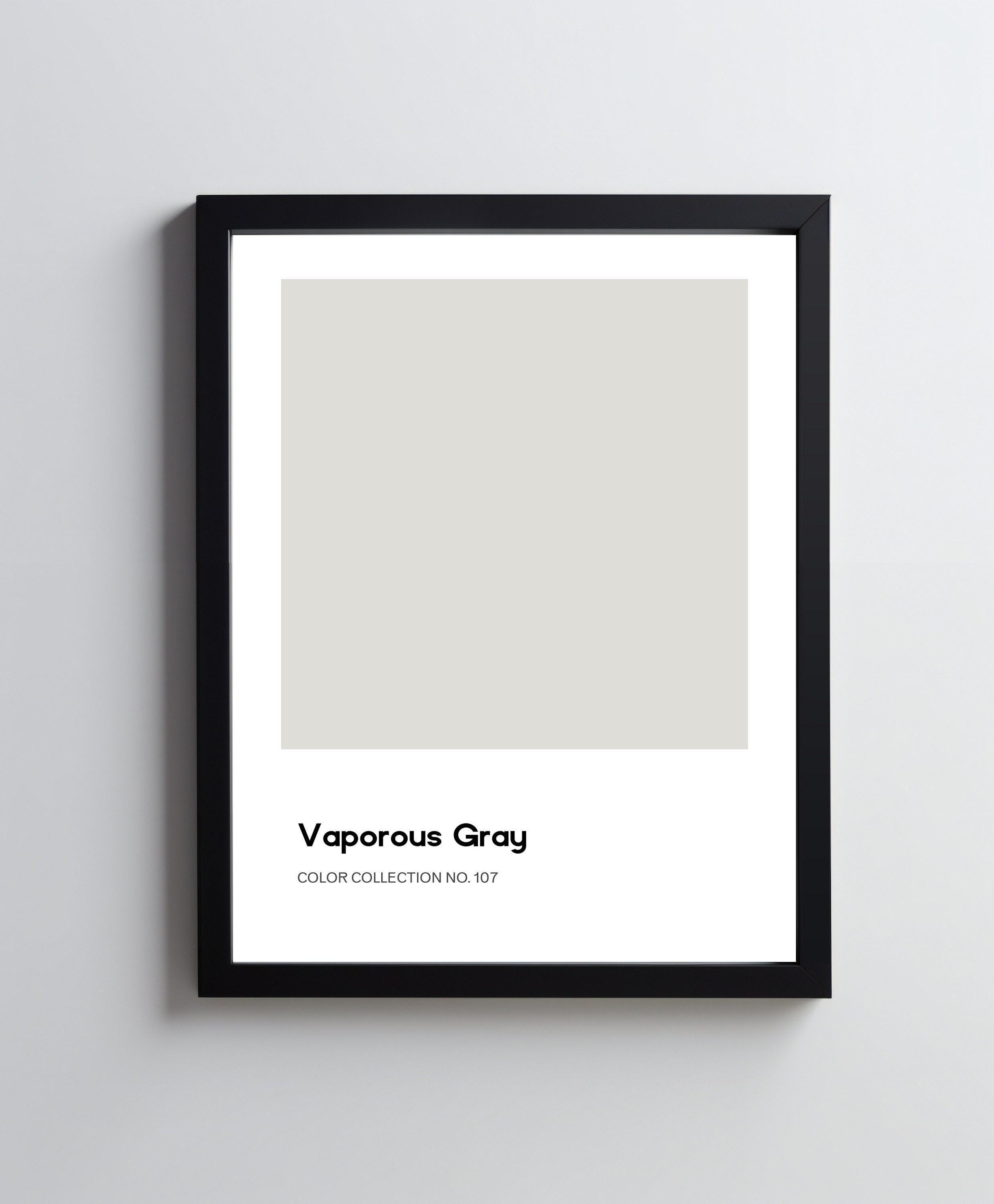 Pantone Gray Wall Art Printable Bundle, Pantone Gray/brown Color Set of ...