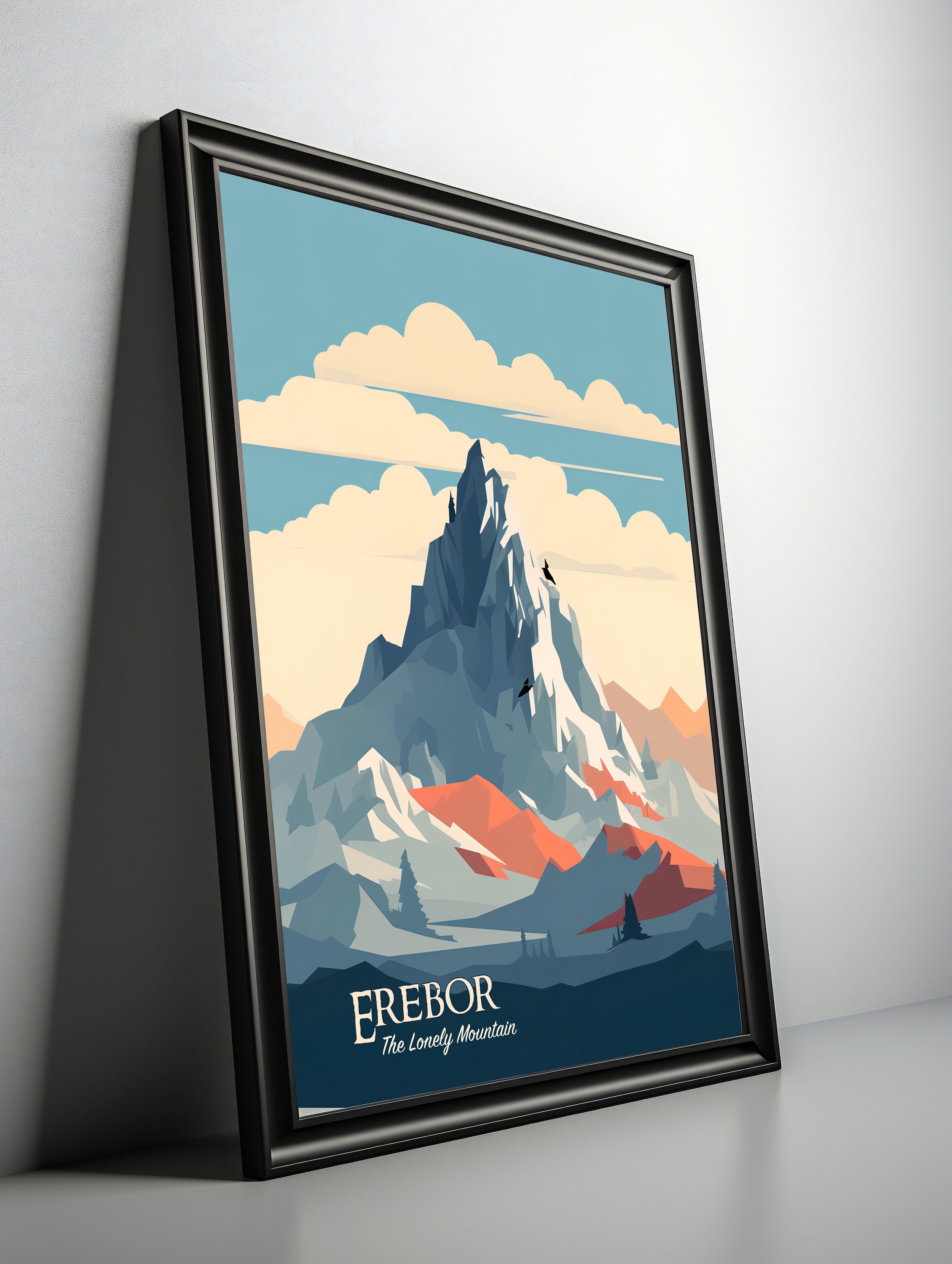 Lord of the Rings Travel Landscapes Set, Erebor, Lothlorien, Mordor ...