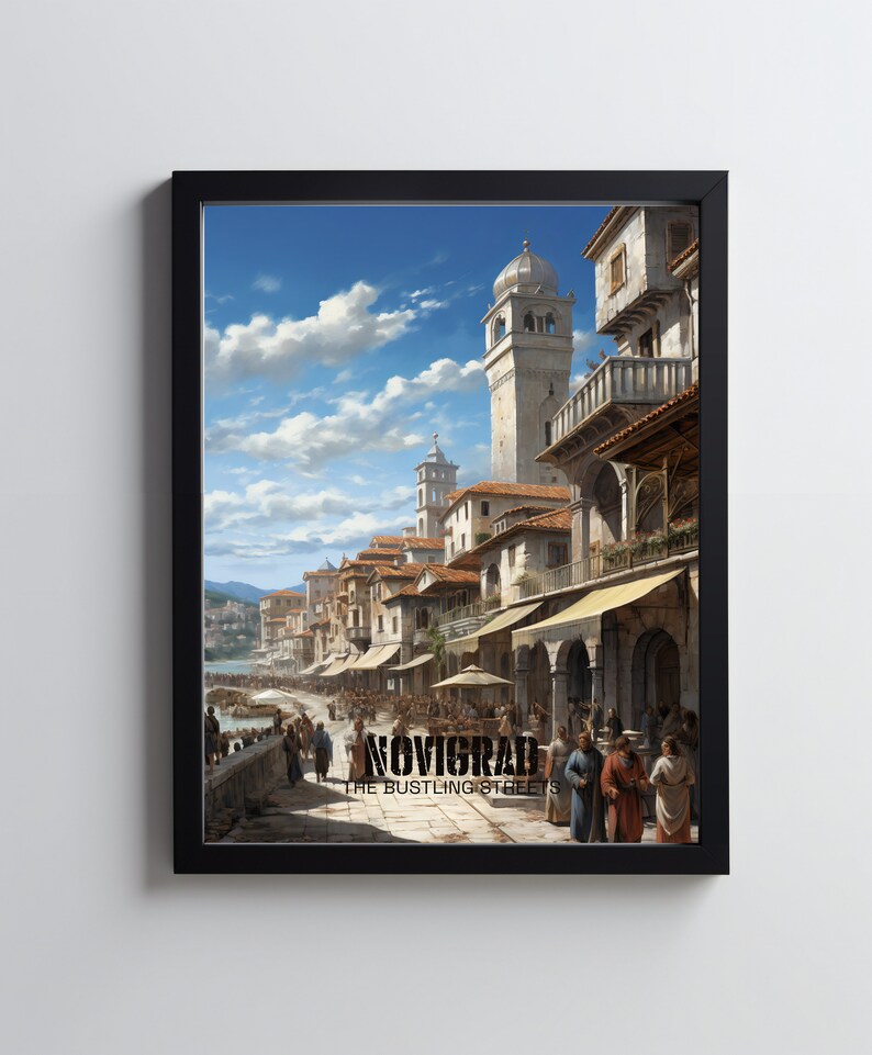 Witcher Travel Landscapes Set, Brokilon, Kaer Morhen, Novigrad ...