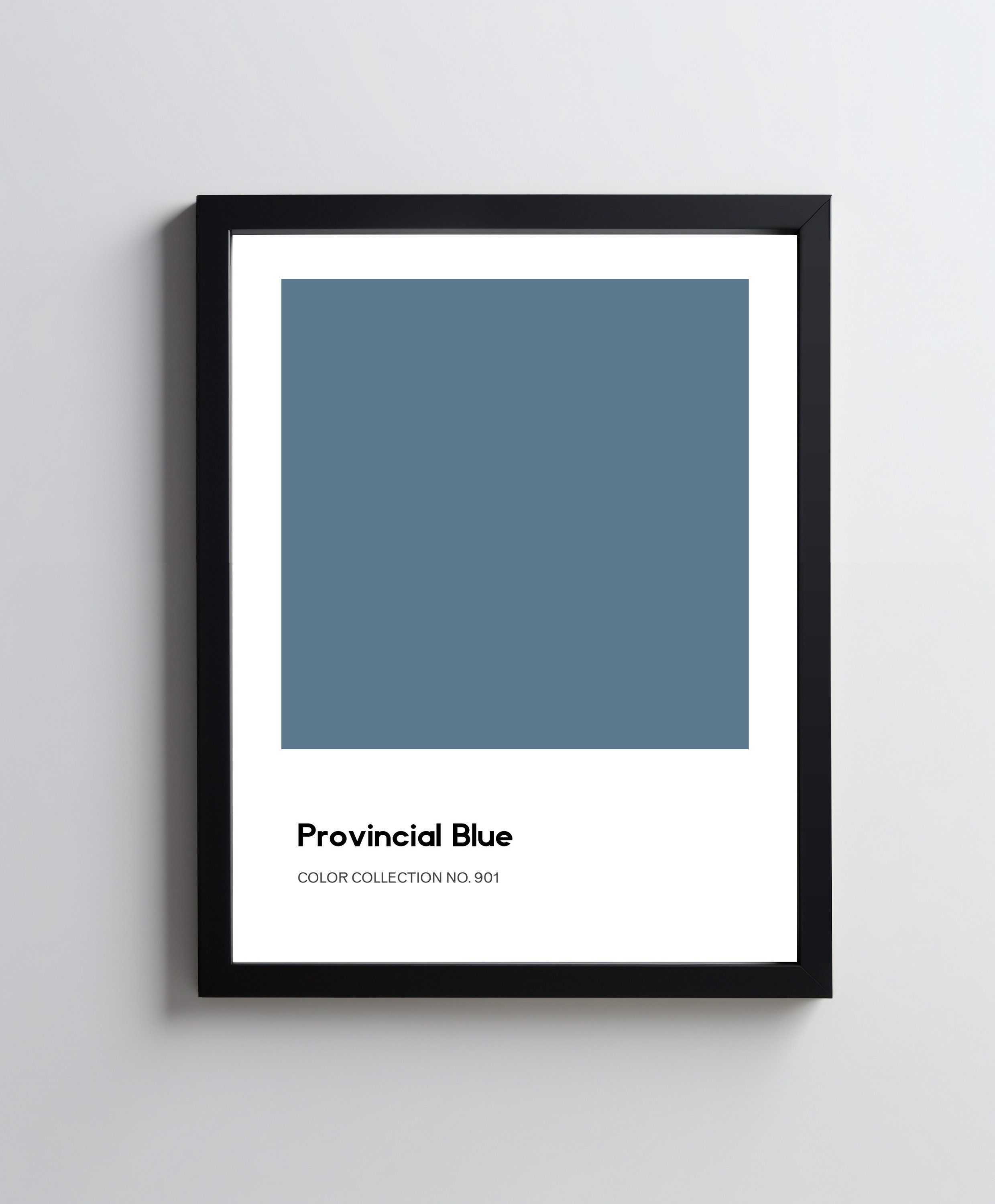 Pantone BLUE Wall Art Printable Bundle, Pantone Blue Color Set of 3 ...