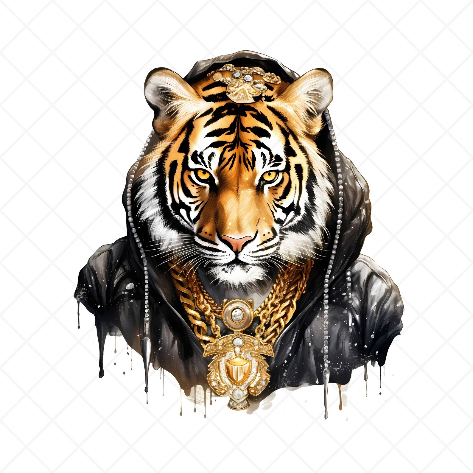 Gansta Rapper Hip Hop Animals Png, for Colorful Png Design, Gangster ...