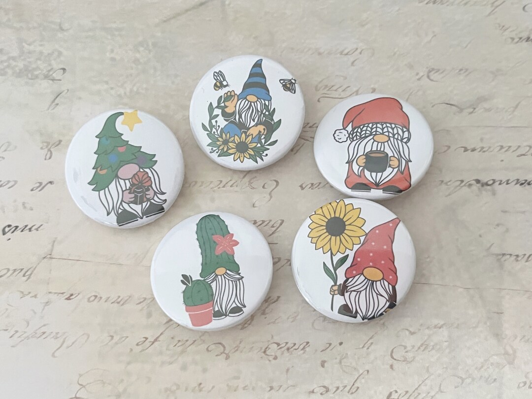Gonk Badges Gnome Badges Button Badges Gonk Gifts - Etsy