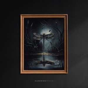 Set of 3 Dark Cottagecore Prints, Gothic Room Decor, Vintage Gallery ...