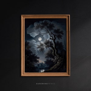 Set of 3 Dark Cottagecore Prints, Gothic Room Decor, Vintage Gallery ...