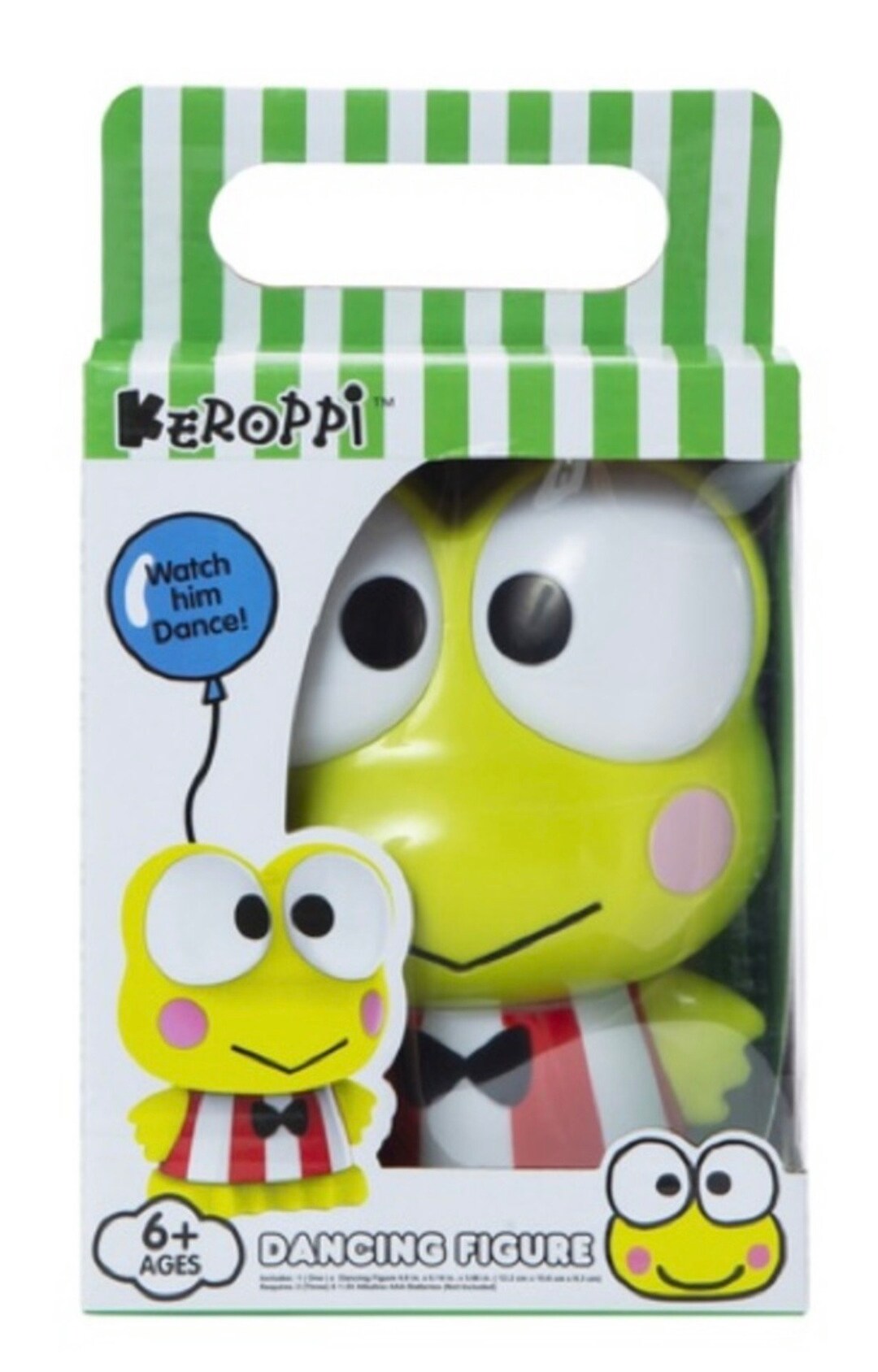 Kawaii Sanrio Dancing Keroppi & 5 FREE Hello Kitty and Friends Stickers ...