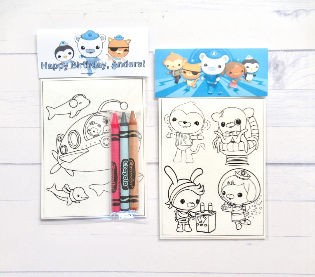 Octonauts Captain Barnacles Coloring Pages