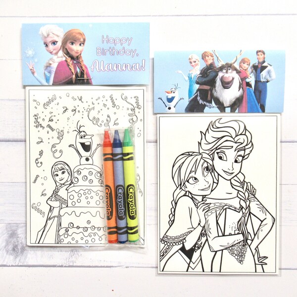 Elsa and Anna Party Packs - Etsy