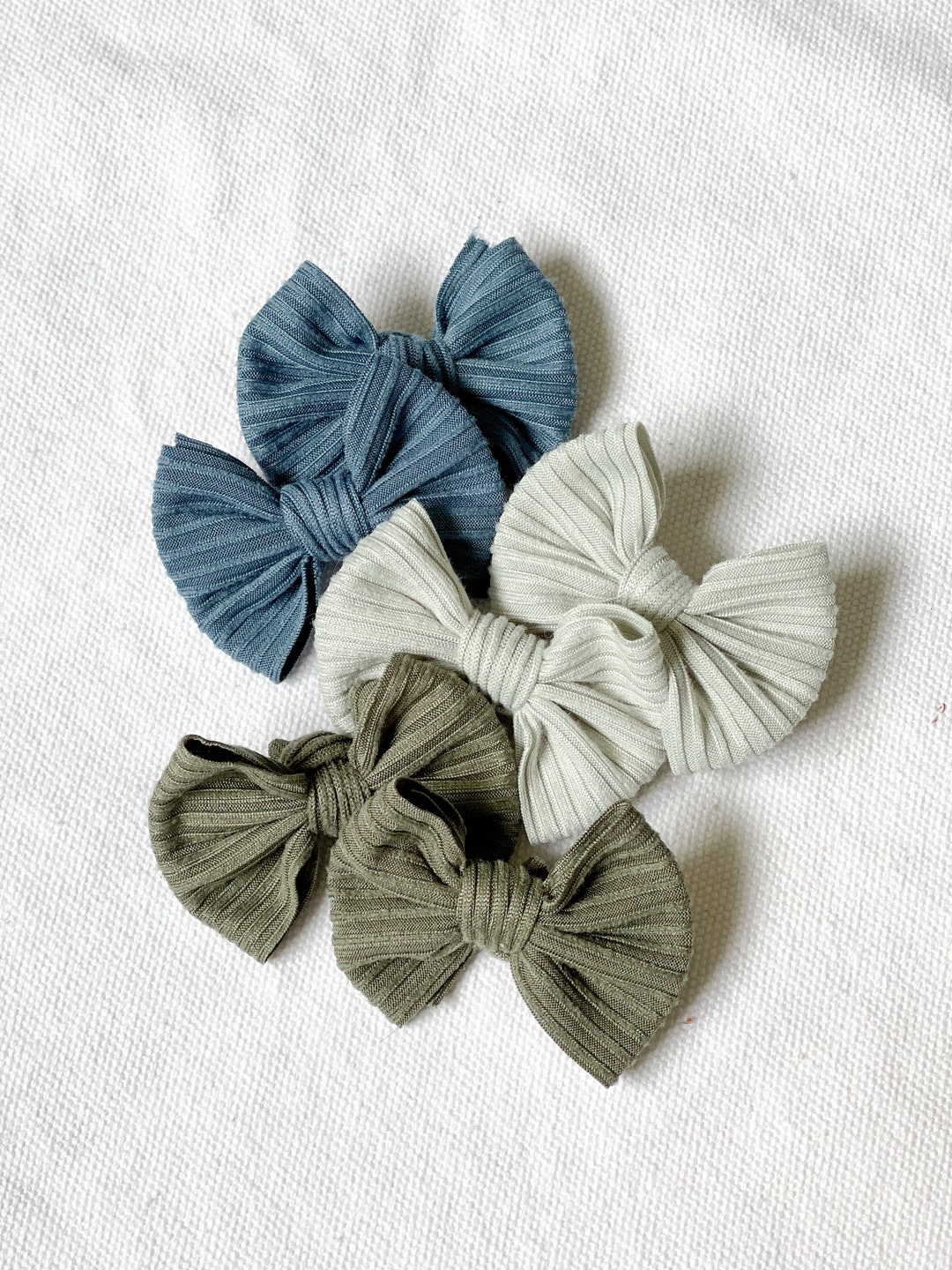 Handmade Little Girl Hair Bow Set, Stylish Baby Headbands, Adorable ...